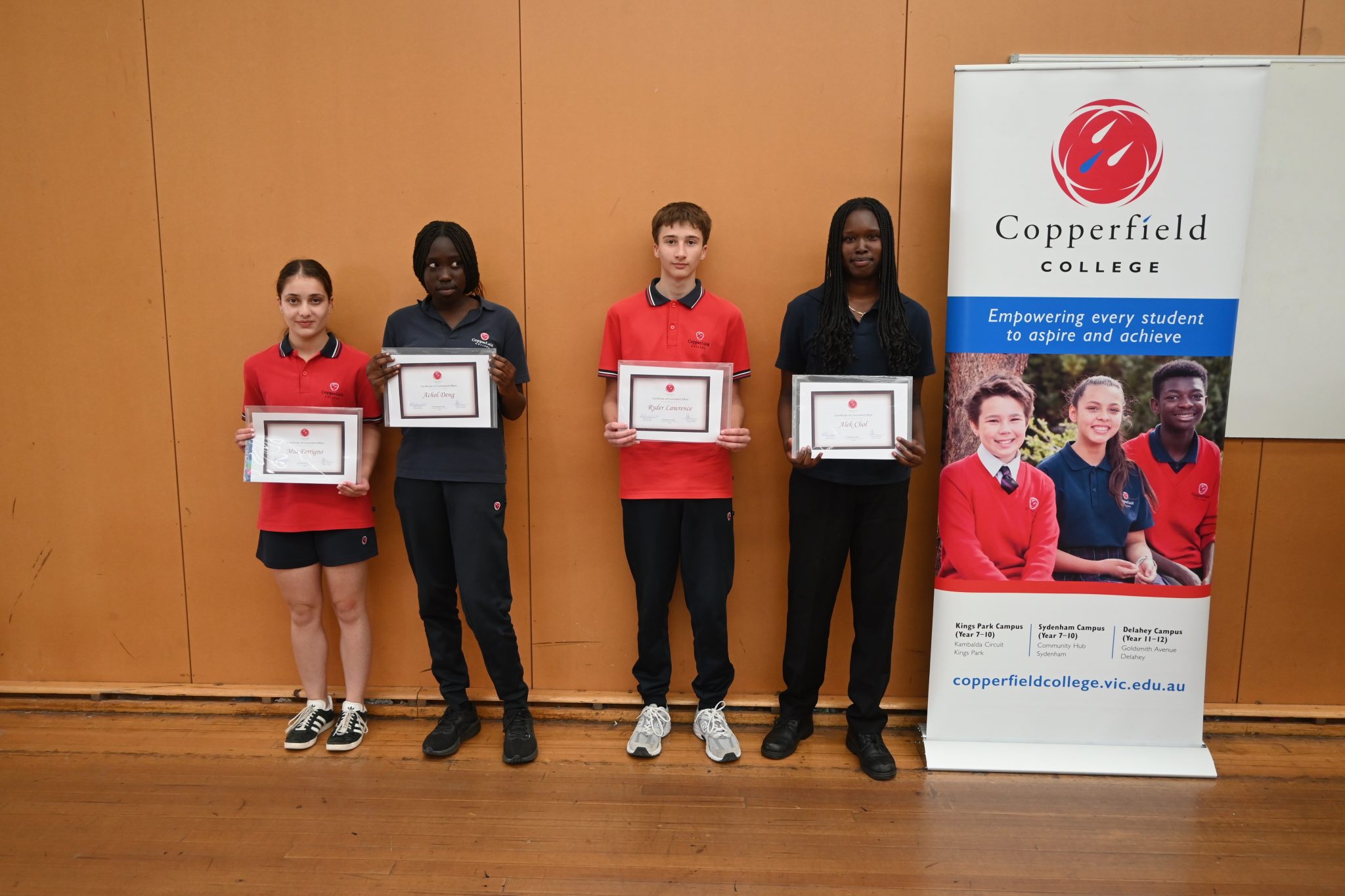 Sydenham Awards Ceremony | Copperfield College